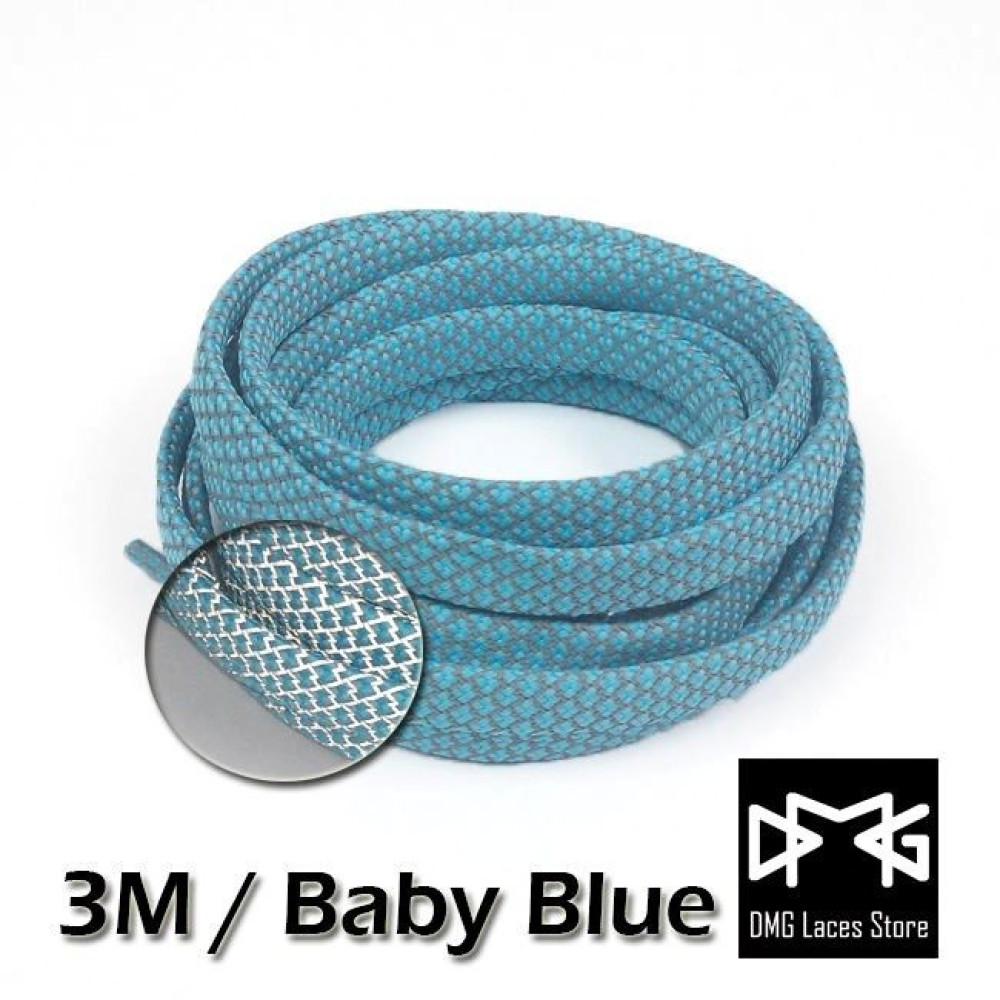 Reflective 3m Flat Shoelaces -9 Colors-