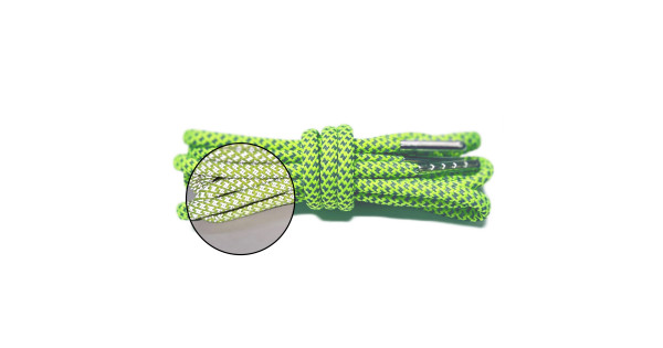 Neon Green Reflective Rope Laces - For AM 95 Neon
