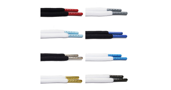 Jordan XI Thick Rope Laces w/ Metal Aglets - For AJ 11