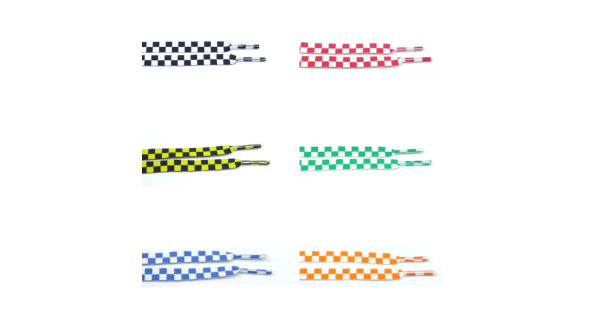 Checkered Flat Laces