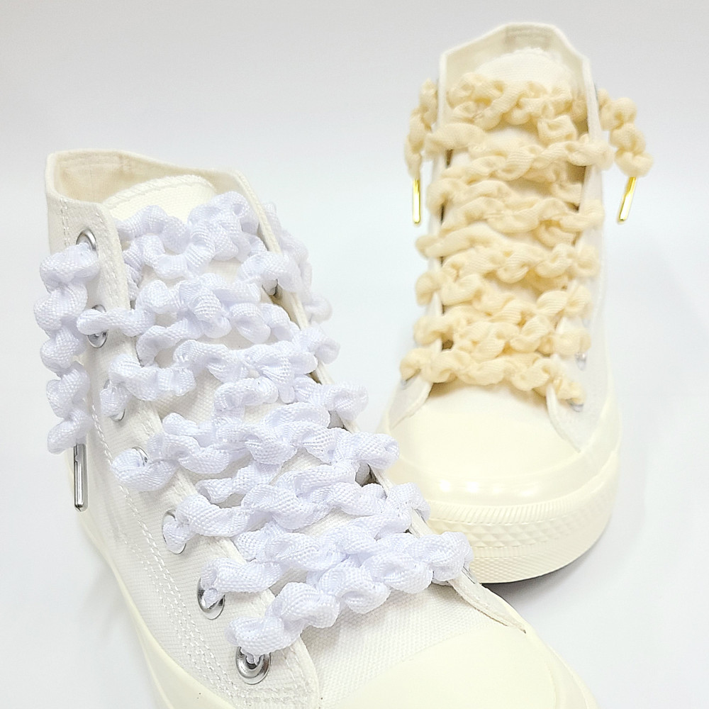 Curly Elastic Shoelaces
