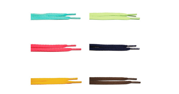 Basics Flat Laces-For Jordan 1 Bio Hack-6 Colours-