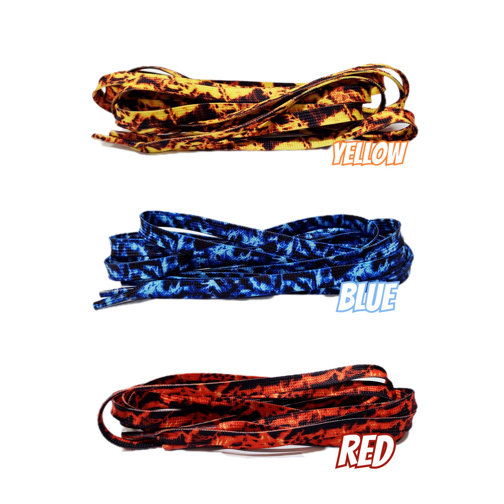 Flame Flat Laces