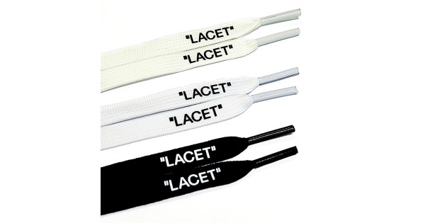 "LACET" Flat Laces