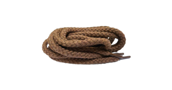 Brown Braid Rope Laces